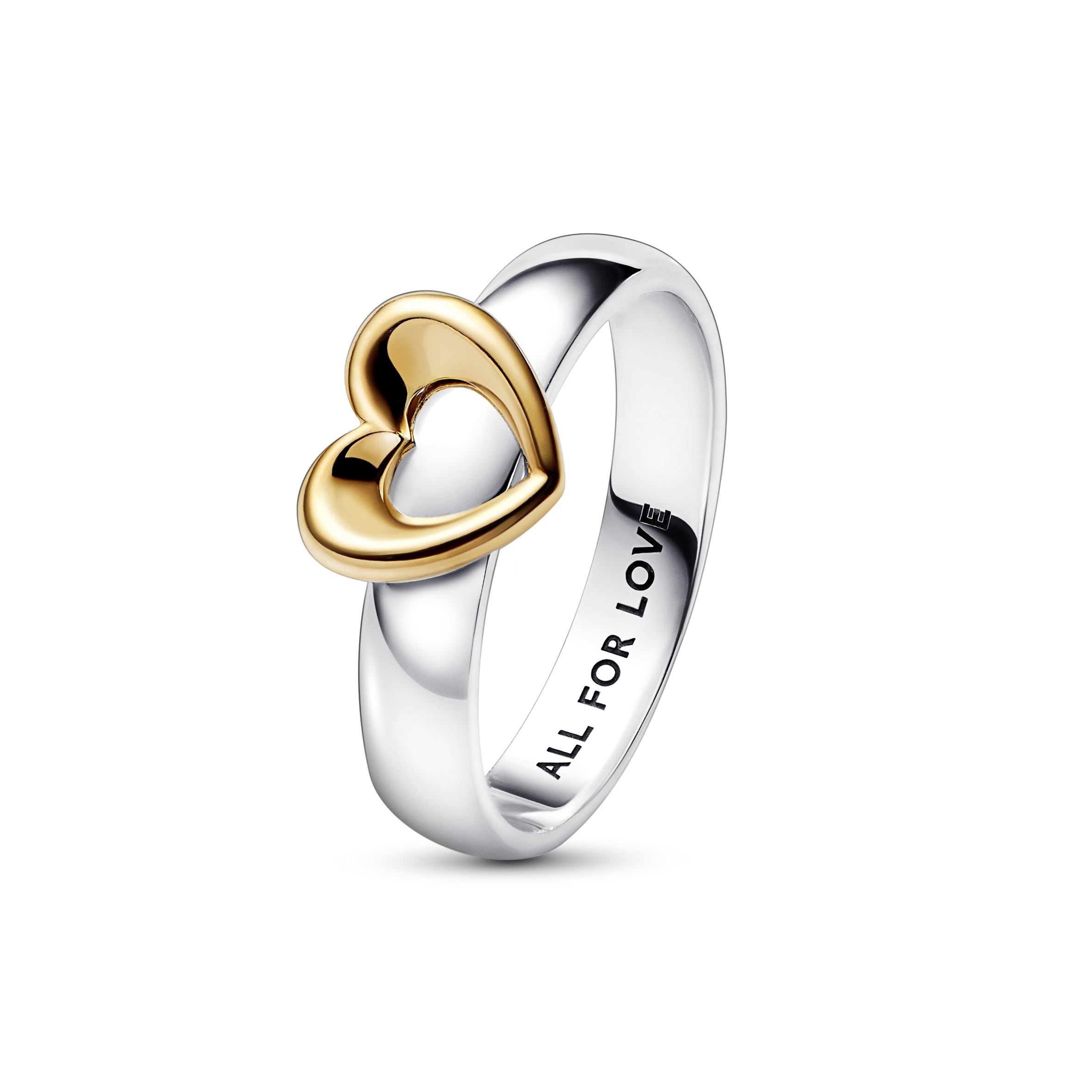 PANDORA Anel Radiant Sliding Heart 162504C00-50 | Marcolino Link