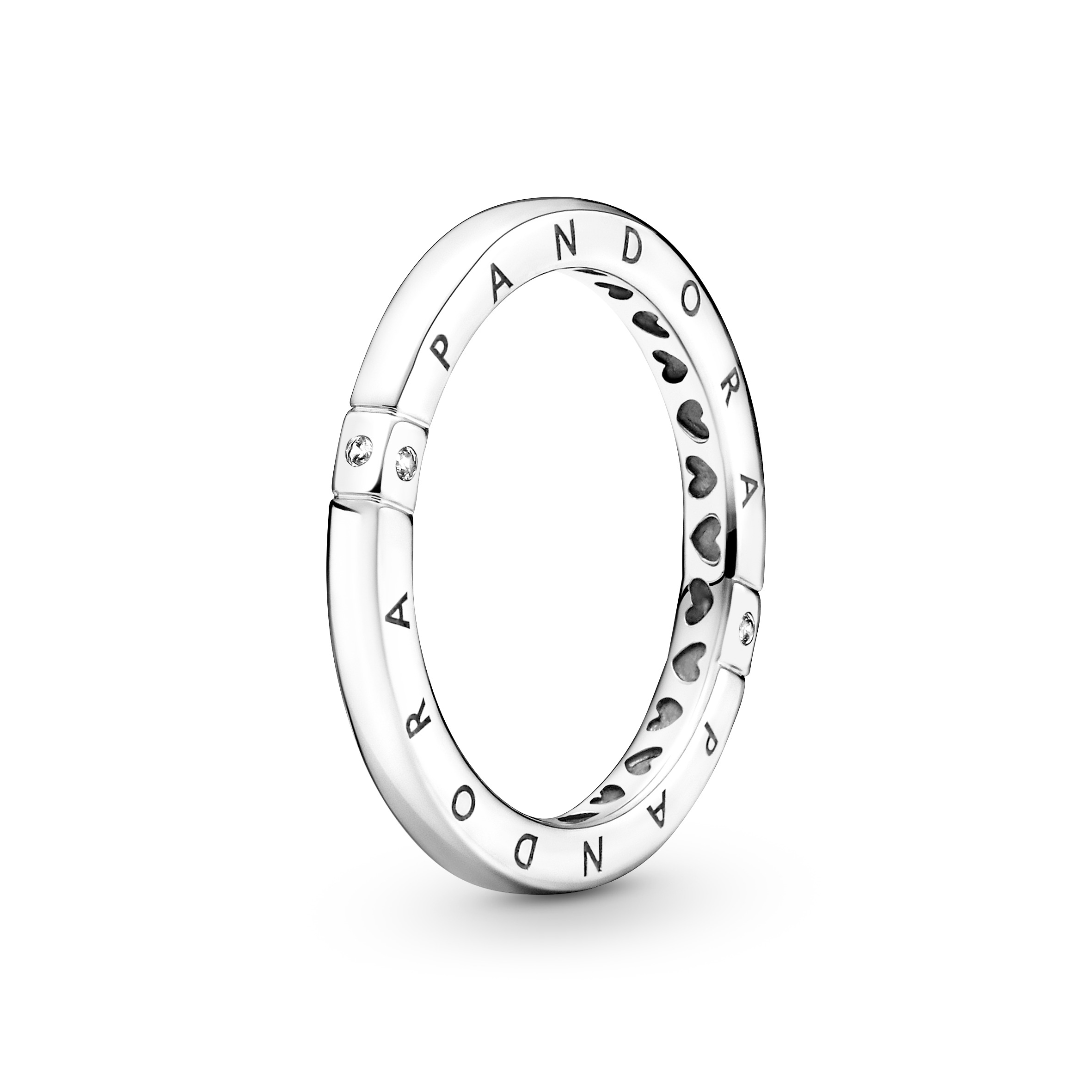 PANDORA Signature Logo Ring (Ref. 199482C01-56) | Marcolino Link
