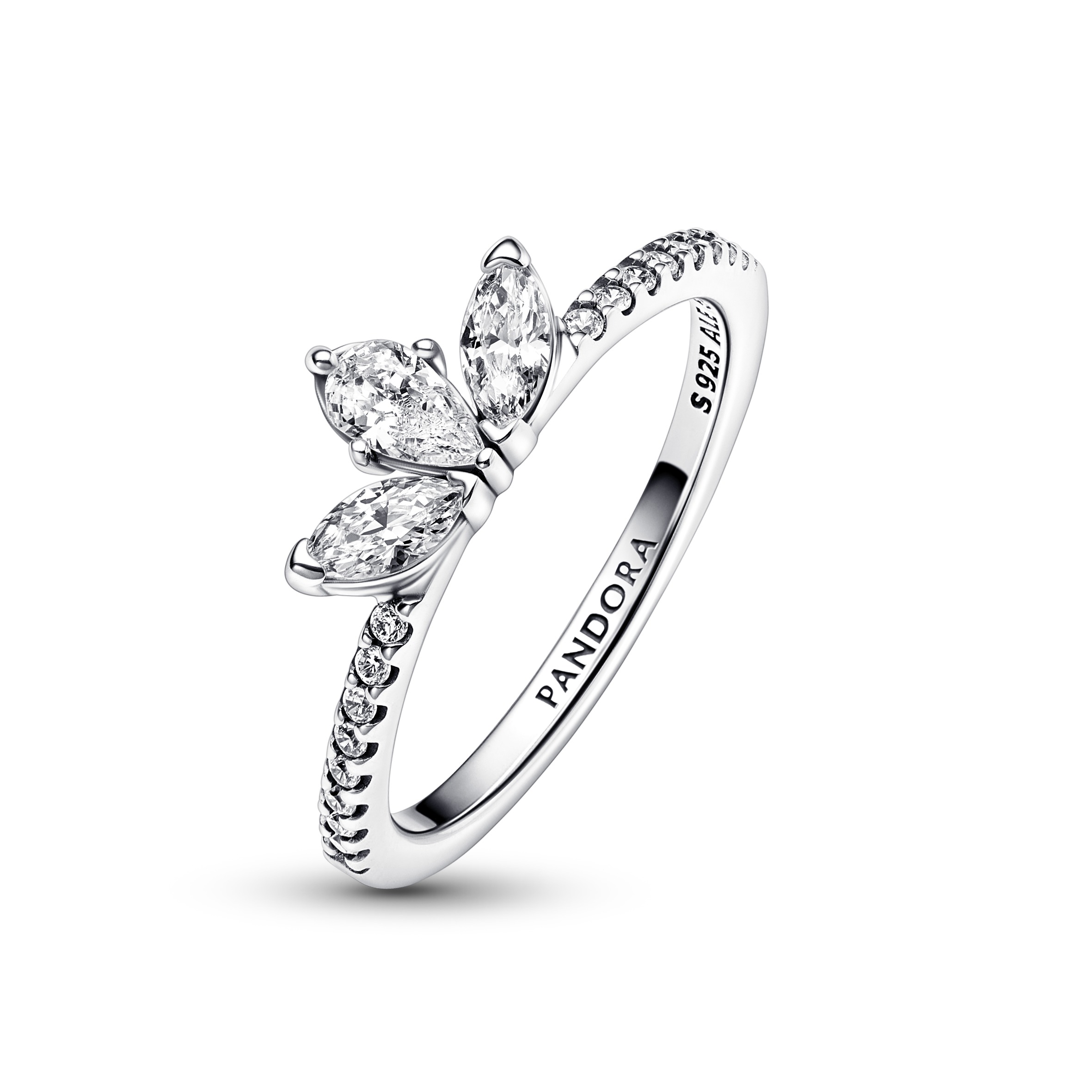 PANDORA Sparkling Herbarium Cluster Ring (Ref. 192392C01-50 ...