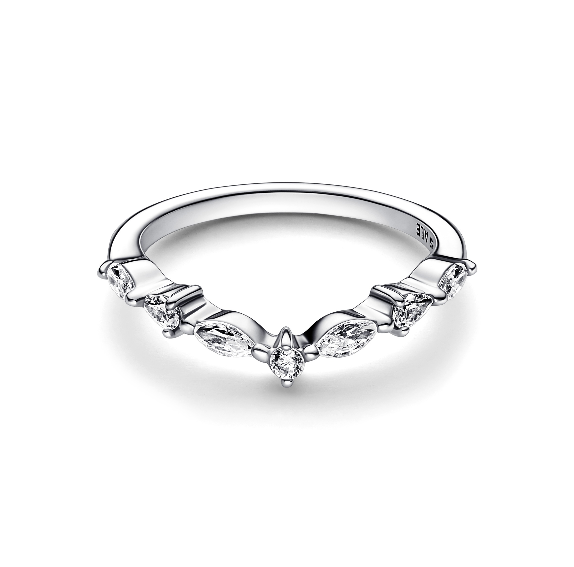 PANDORA Timeless Wish Sparkling Alternating Ring (Ref. 192390C01-52 ...