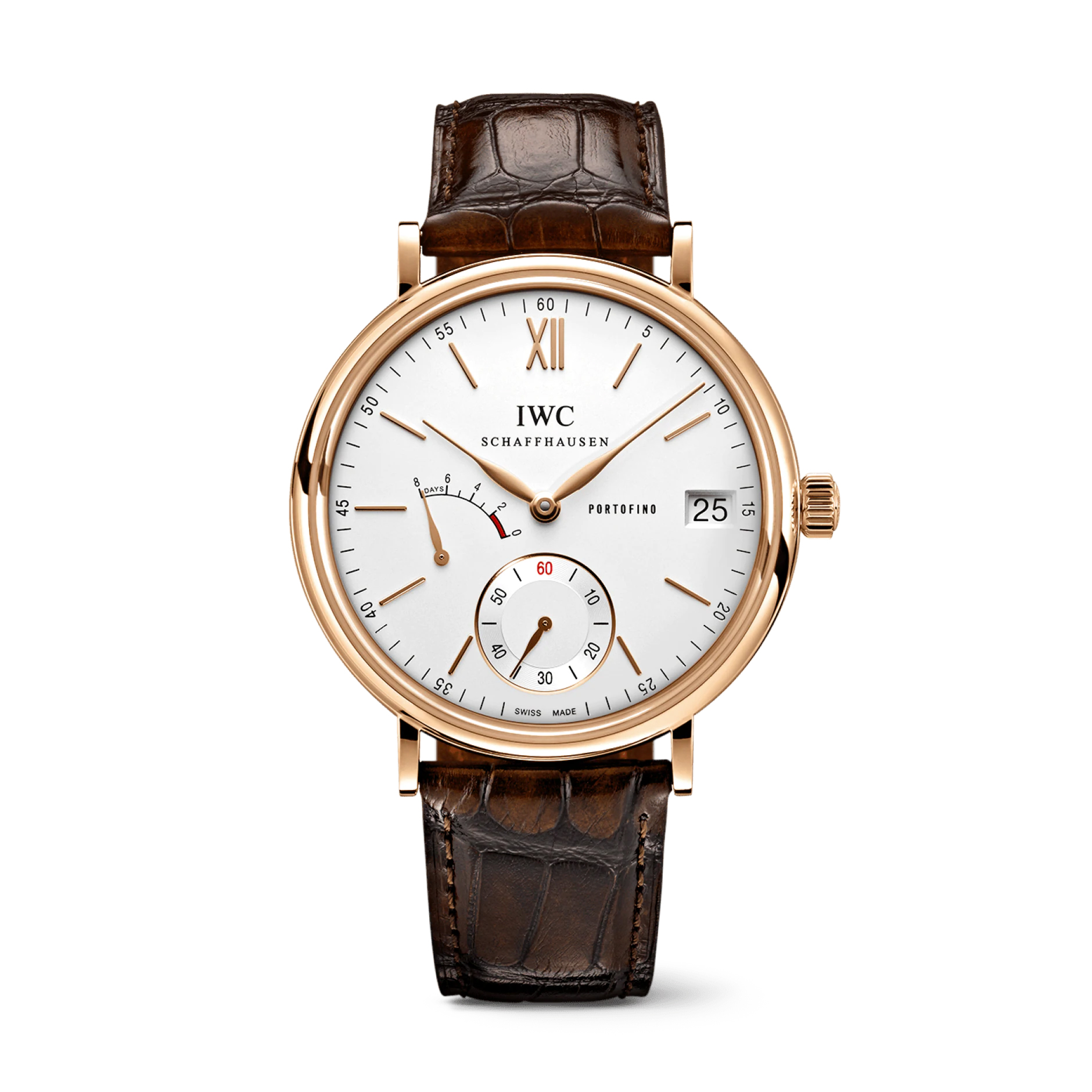 IWC Schaffhausen Portofino Hand-Wound Eight Days (Ref. IW510107 ...