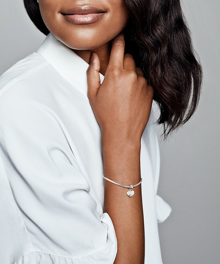 PANDORA Conta Pendente Duplo Mãe & Filha 799187C01 | Marcolino Link