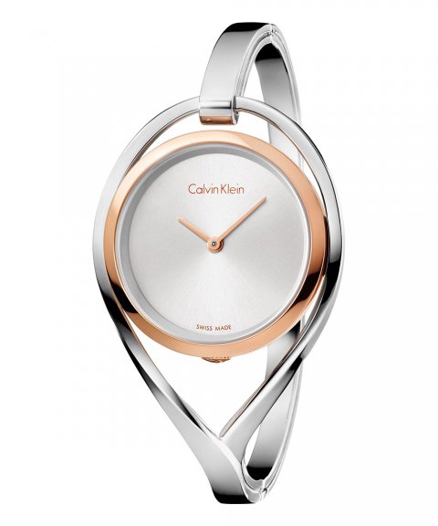 Calvin Klein CK LIGHT PO S BICO SST/5N B-GLE SIL DIAL K6L2SB16 ...